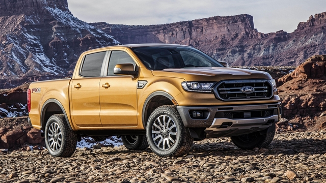 Ford Ranger USA Photos and Specs. Photo: Ford Ranger USA pickup 2018 ...