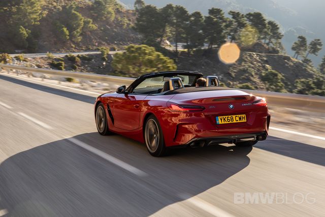 BMW Z4 Roadster (G29) Photos and Specs. Photo: BMW Z4 Roadster (G29 ...