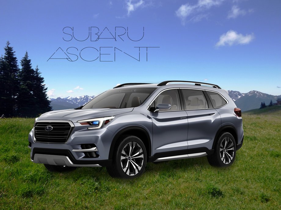 Subaru Ascent Photos and Specs. Photo: Subaru Ascent interior photo and ...