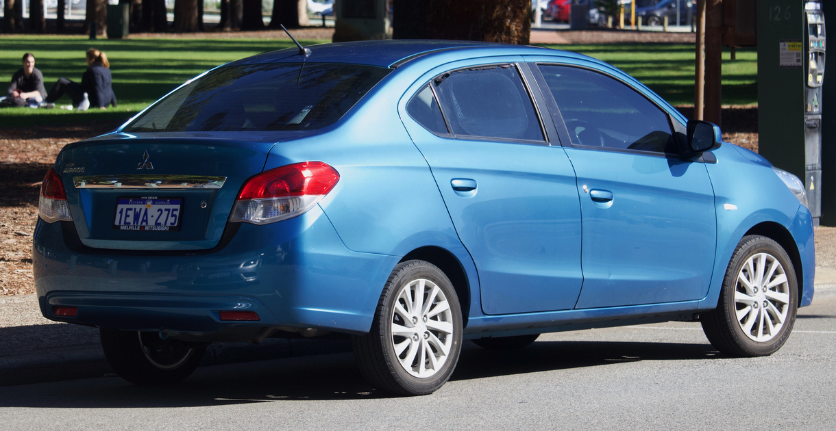 Mitsubishi Mirage Photos and Specs. Photo: Mitsubishi Mirage exterior ...