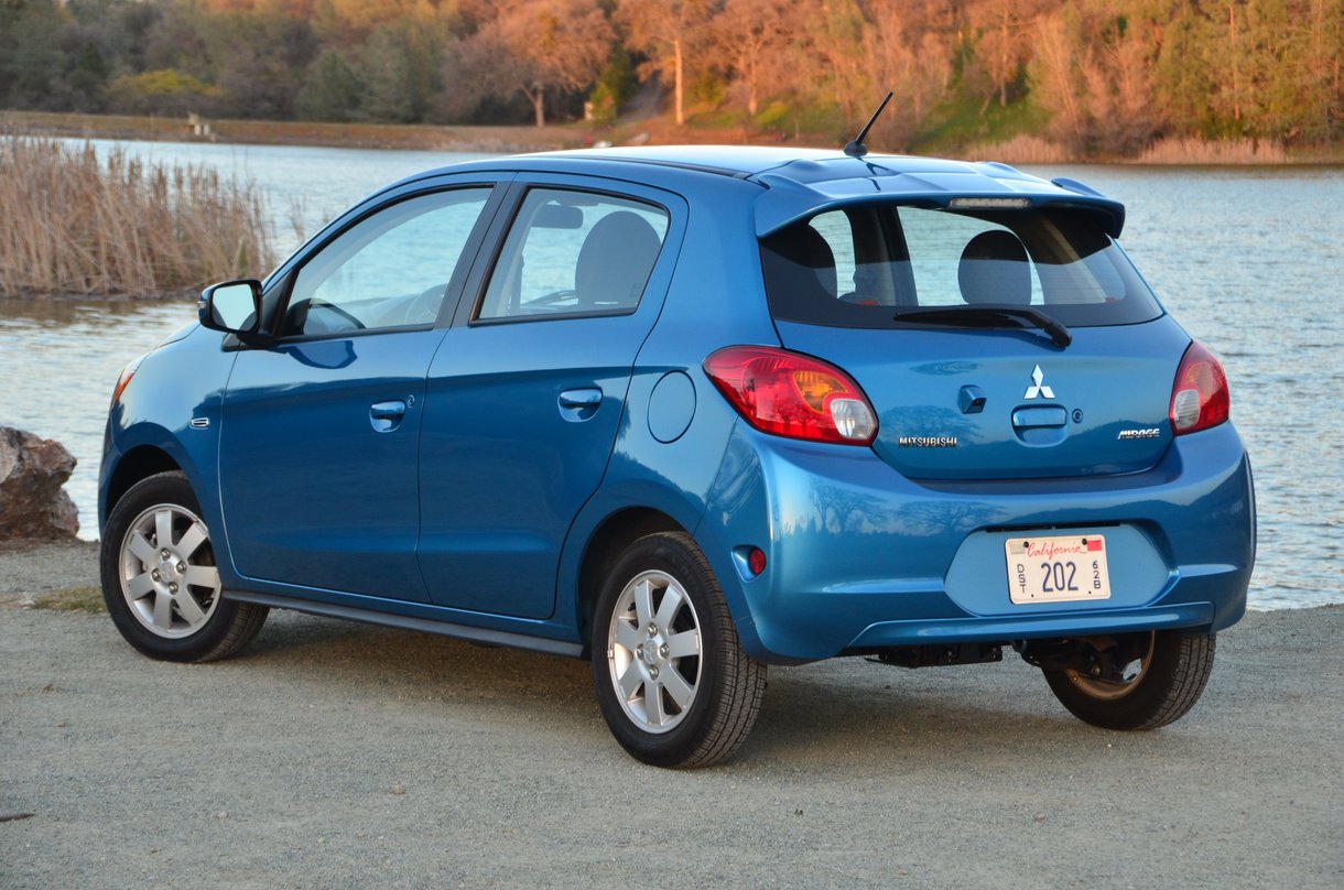 Mitsubishi Mirage Photos and Specs. Photo: Mitsubishi Mirage exterior ...