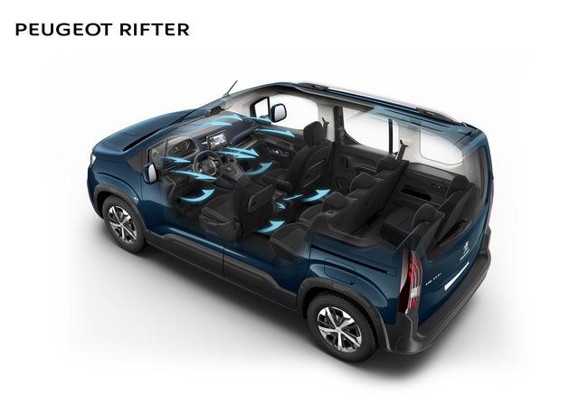Peugeot Rifter Photos and Specs. Photo: Peugeot Rifter interior big and ...