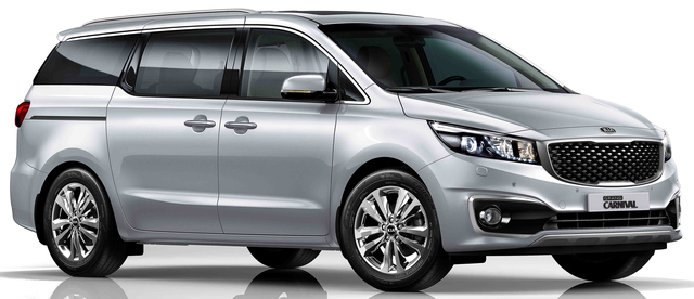 KIA Carnival Photos and Specs. Photo: KIA Carnival accessories model ...